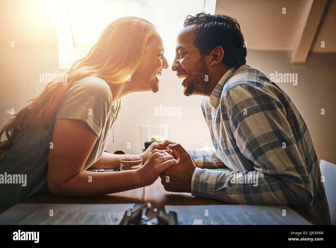 Im never going to stop falling in love with you. a young couple ...