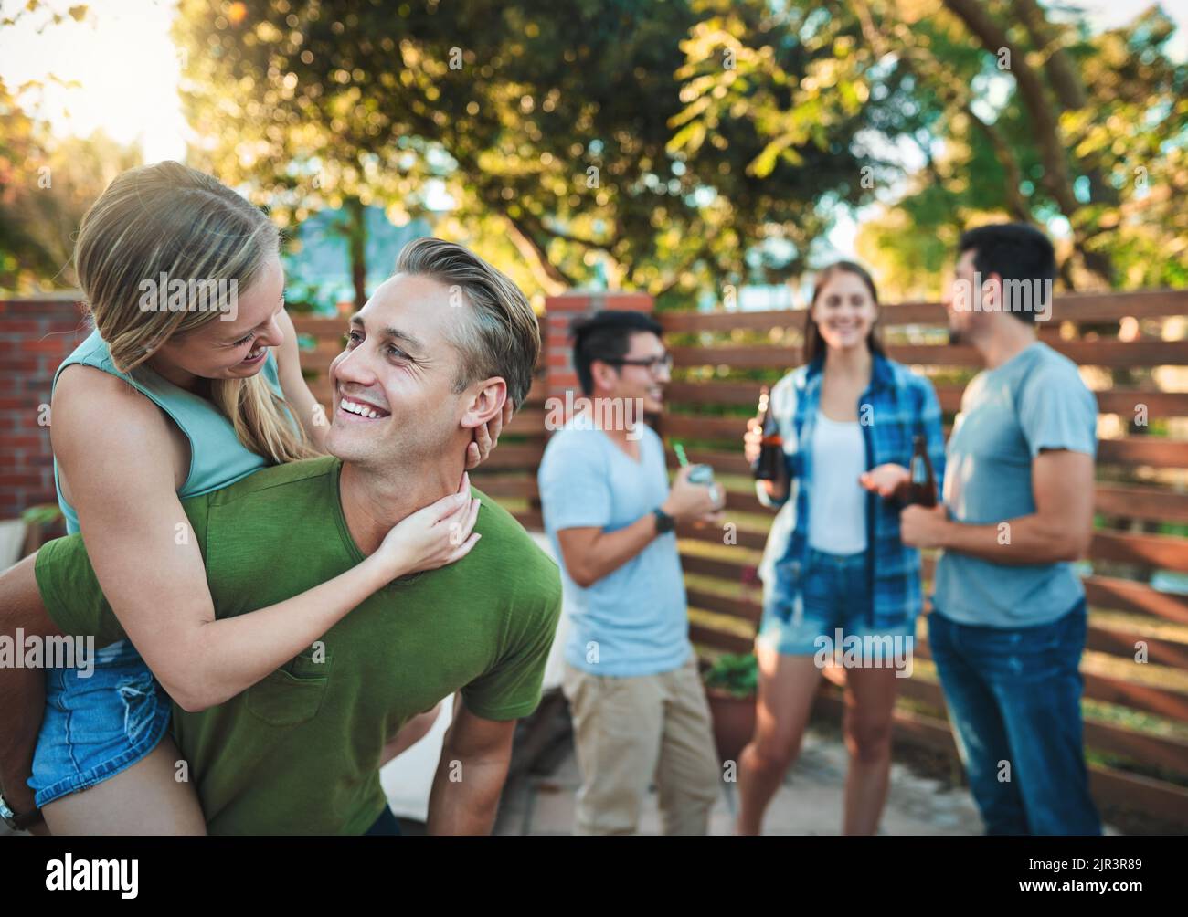 Sometimes the best relationships start off as friendships. a young ...