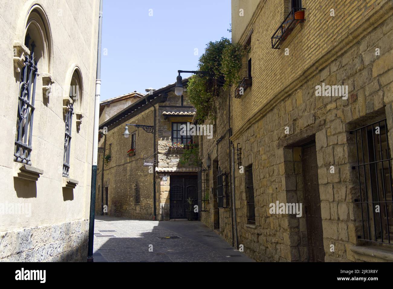 Pamplona - Calle del Redin Stock Photo - Alamy