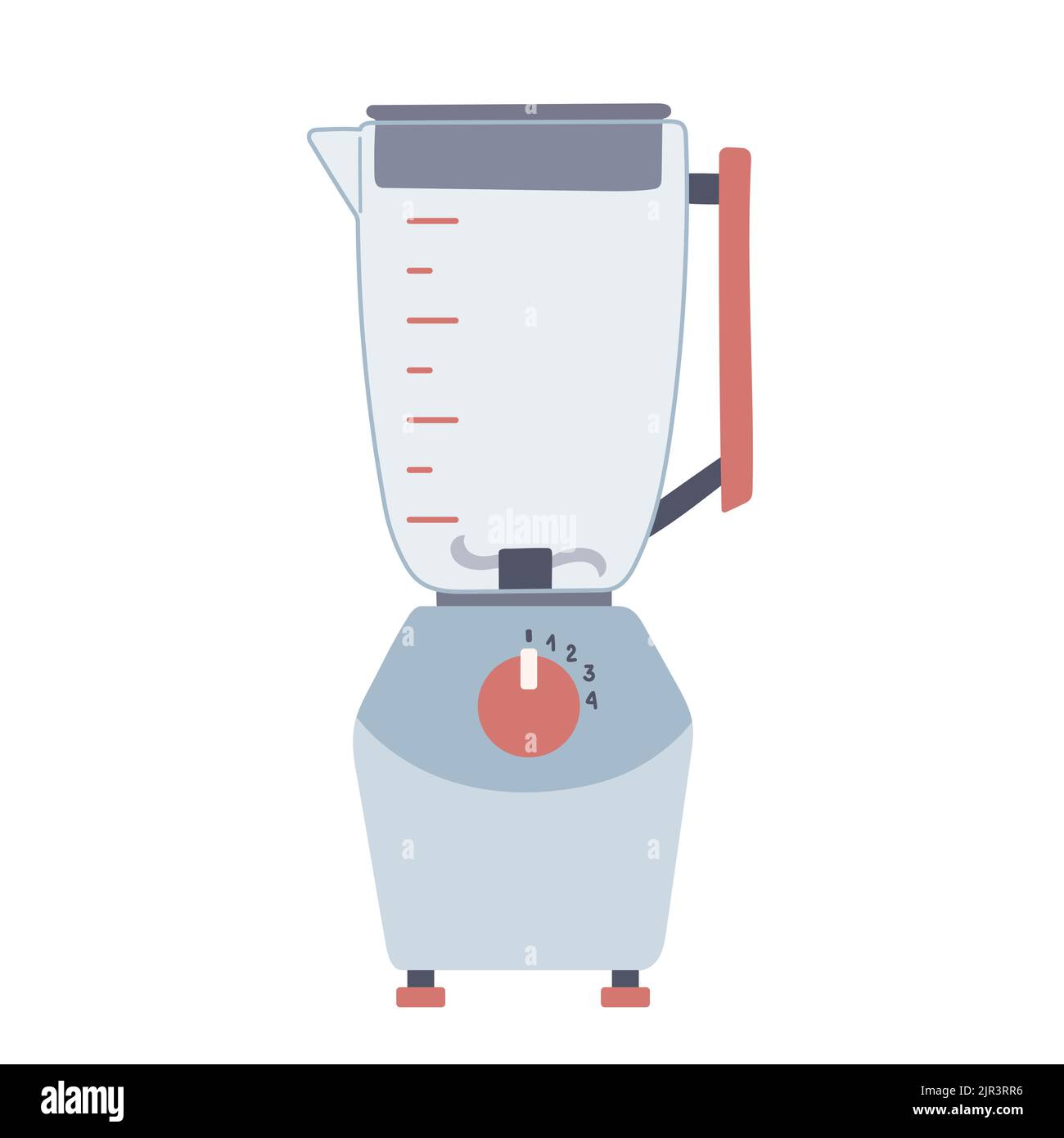 Blender mixer in flat design style isolated vector Stock Vector Image ...