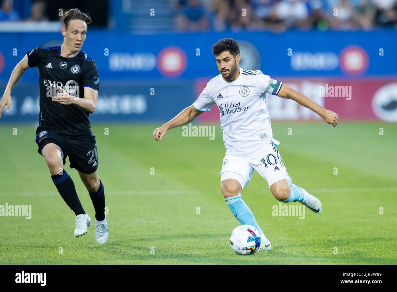 August 20, 2022: New England Revolution midfielder Carles Gil (10 ...