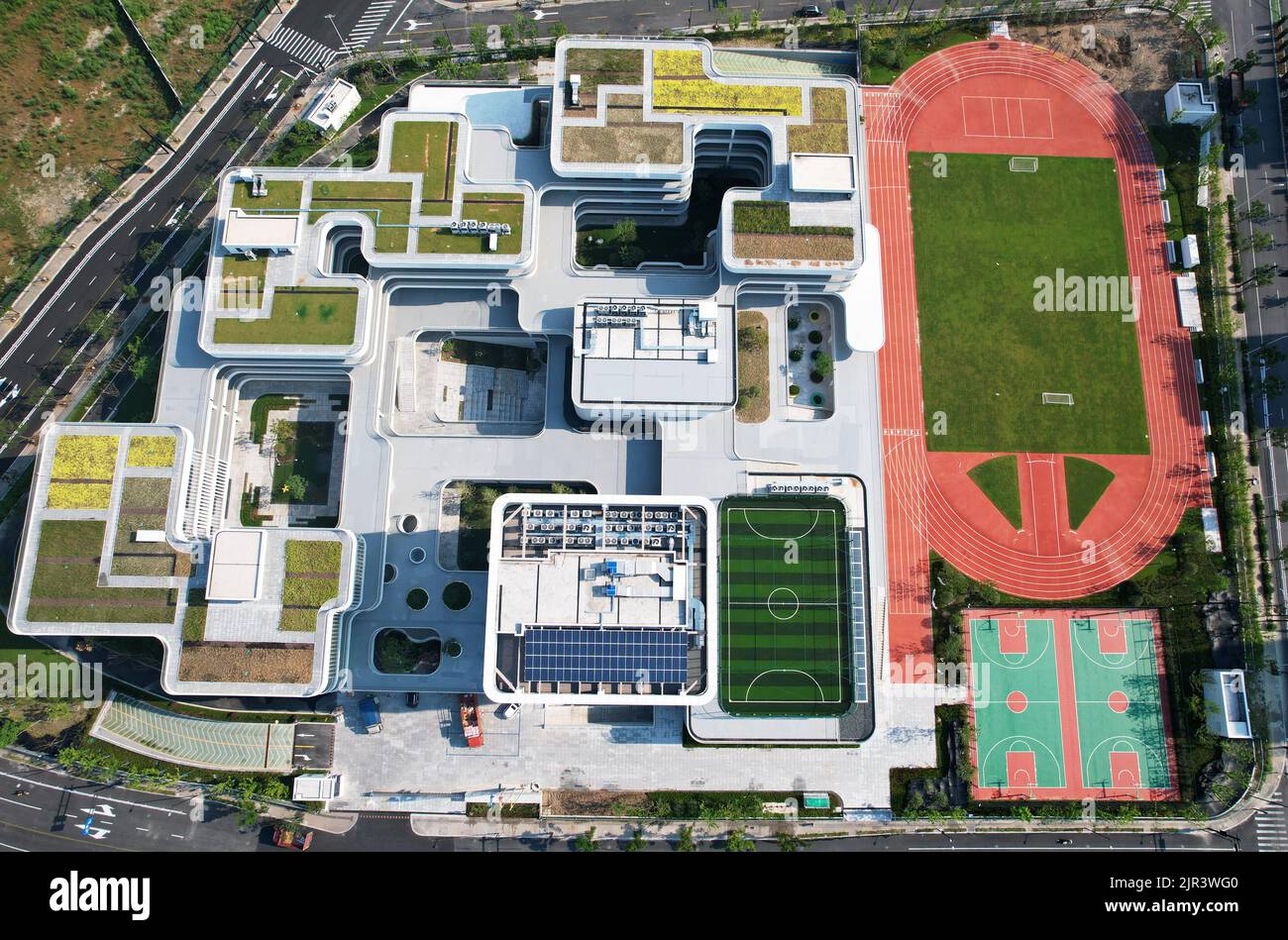 HANGZHOU, CHINA - AUGUST 22, 2022 - The Silicon Valley Primary School ...