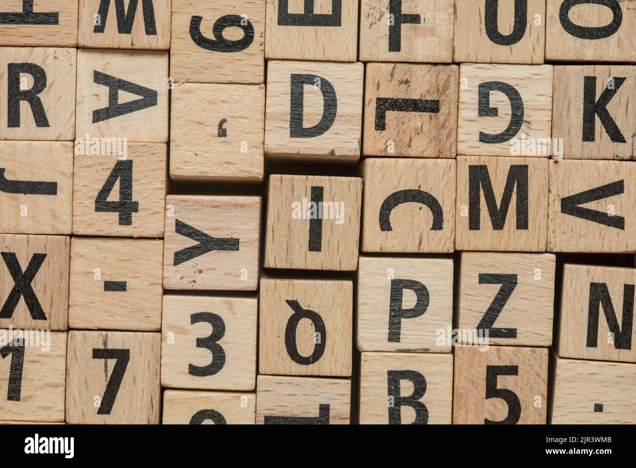 Wooden language sign hi-res stock photography and images - Alamy