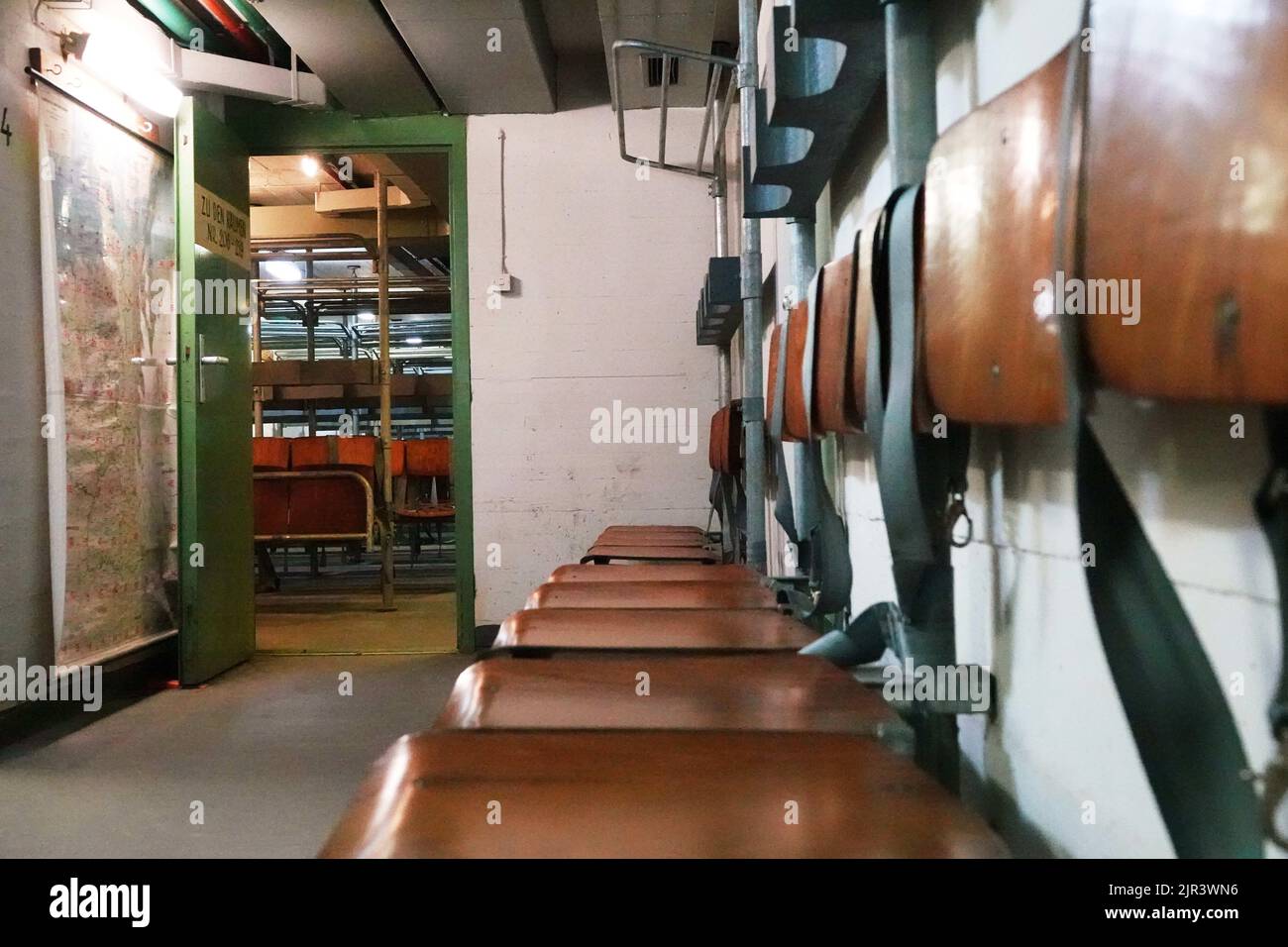 Hamburg, Germany. 25th July, 2022. In the Steintorwall underground ...
