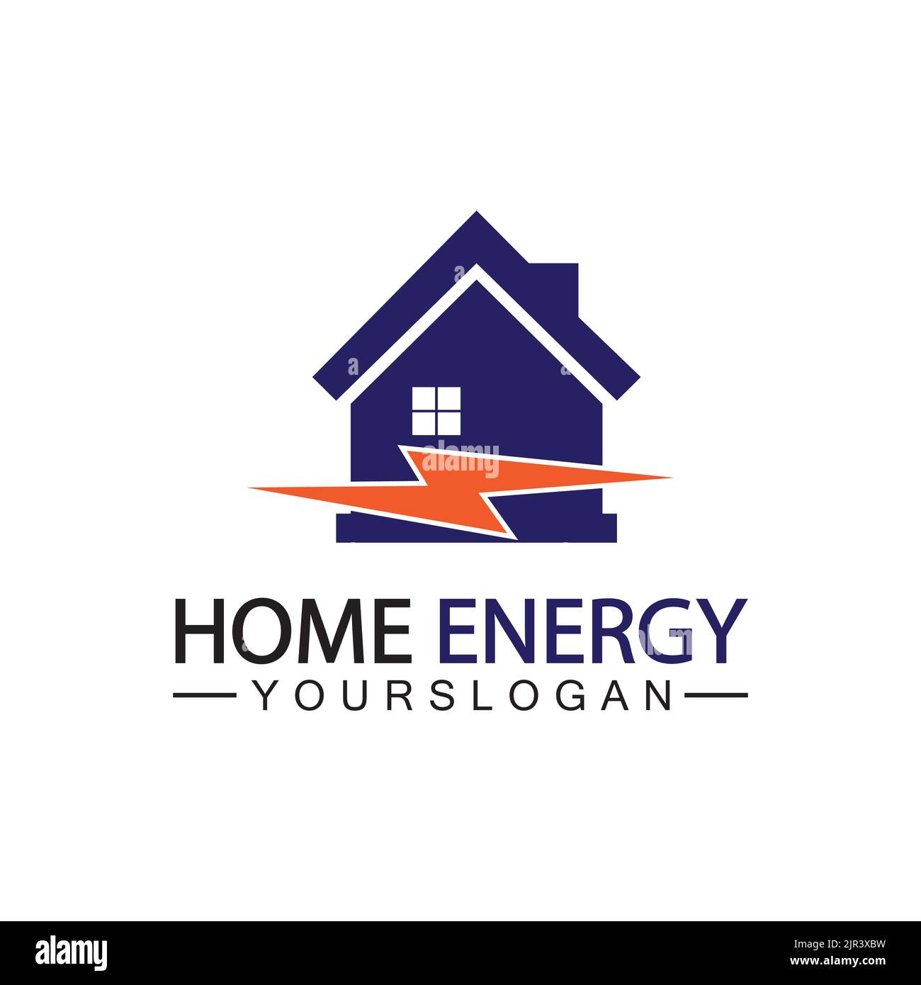 Home Power Energy Logo Vector Icon Symbol Design Illustration Stock ...