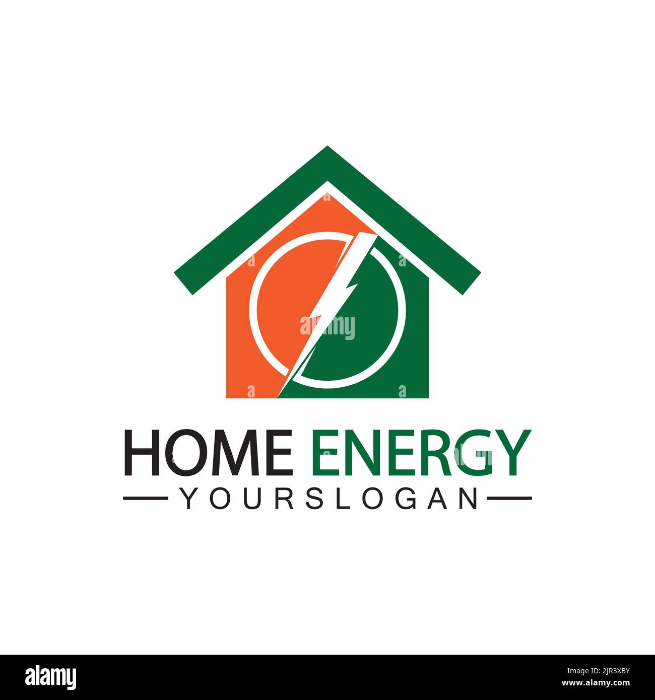 Home Power Energy Logo Vector Icon Symbol Design Illustration Stock ...