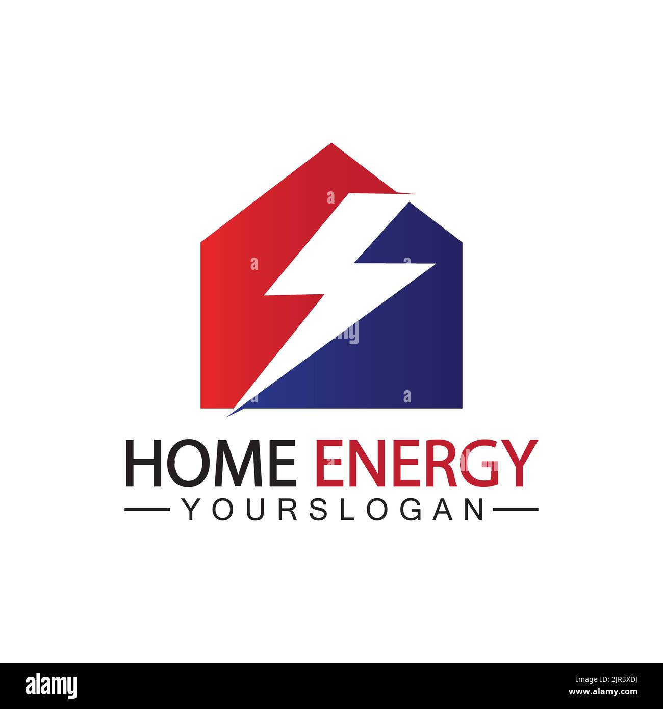 Home Power Energy Logo Vector Icon Symbol Design Illustration Stock ...