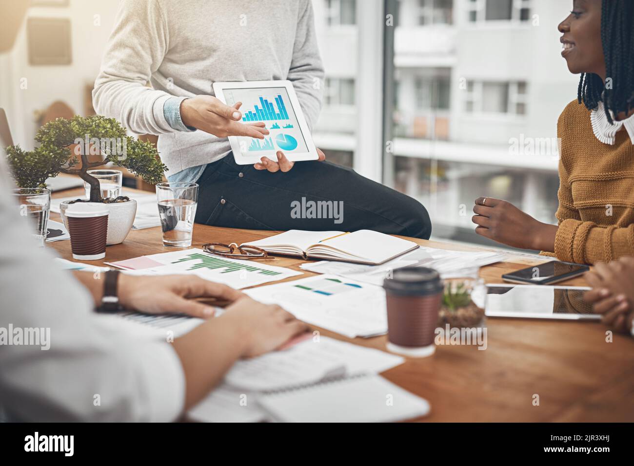 Using transparency to build a better business. a group of ...