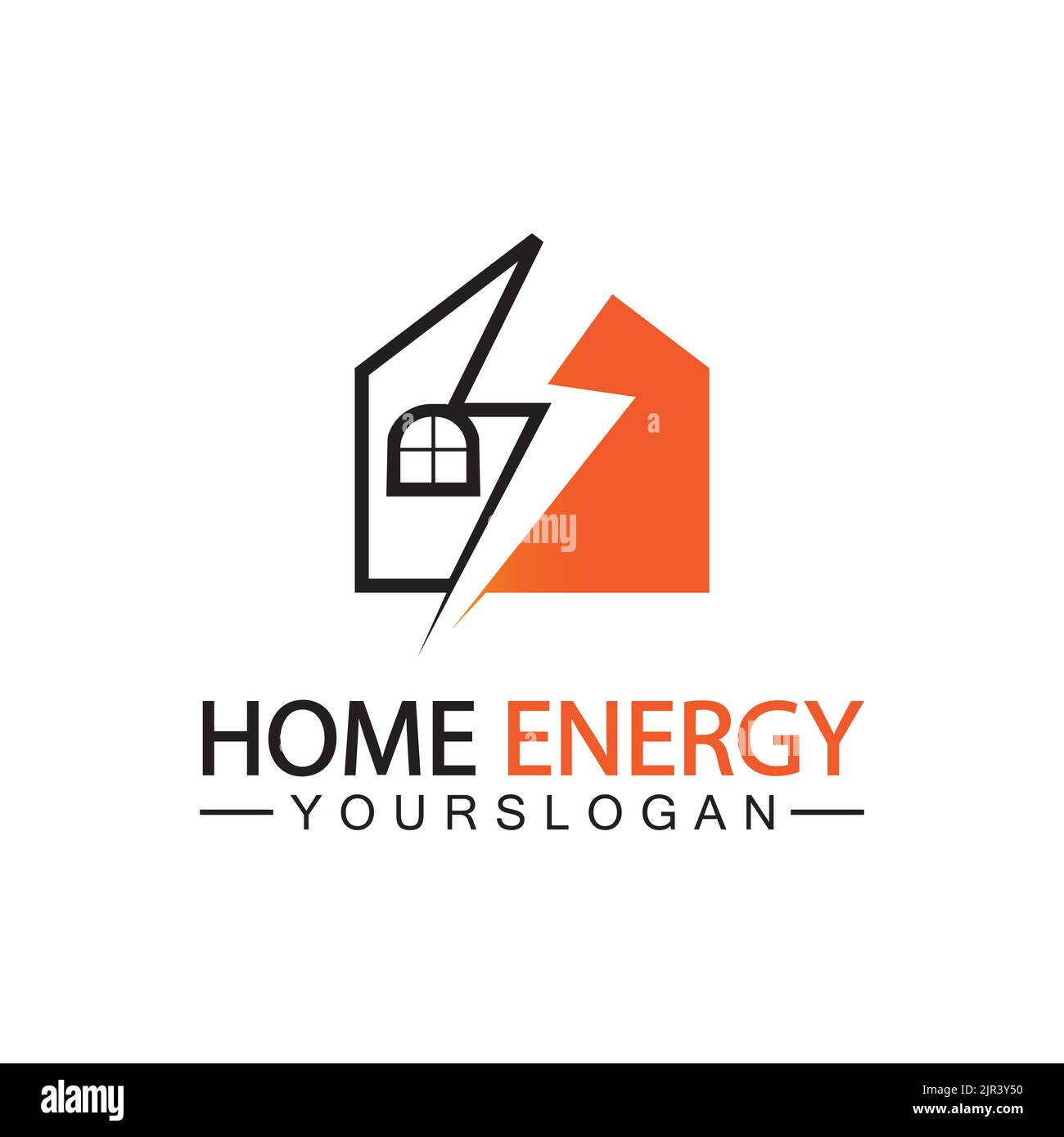 Home Power Energy Logo Vector Icon Symbol Design Illustration Stock ...