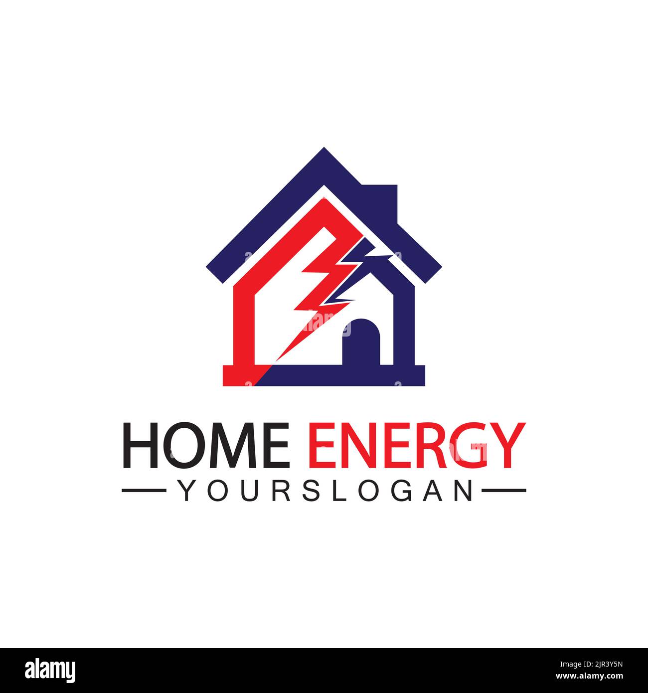 Home Power Energy Logo Vector Icon Symbol Design Illustration Stock ...