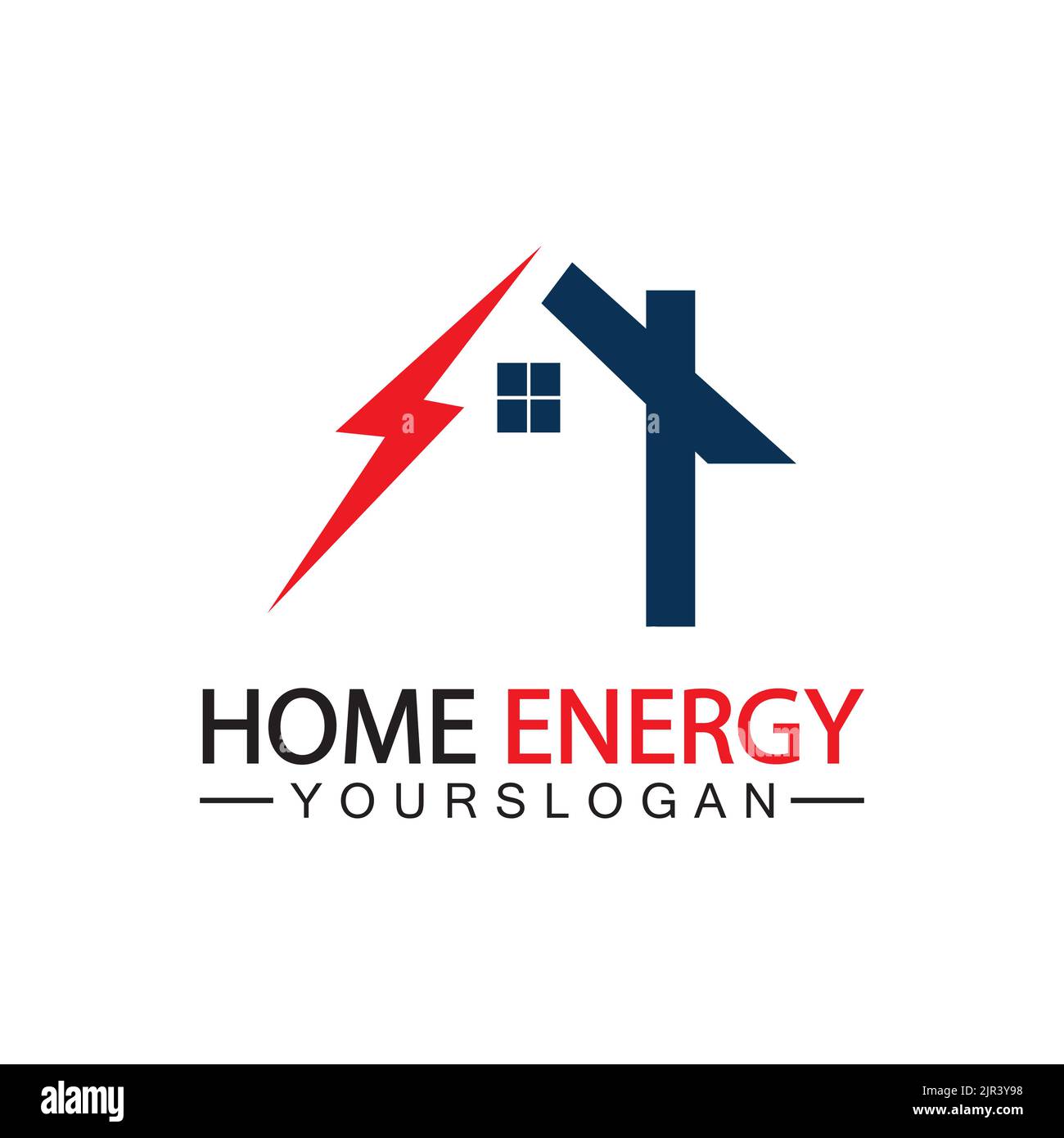 Home Power Energy Logo Vector Icon Symbol Design Illustration Stock ...
