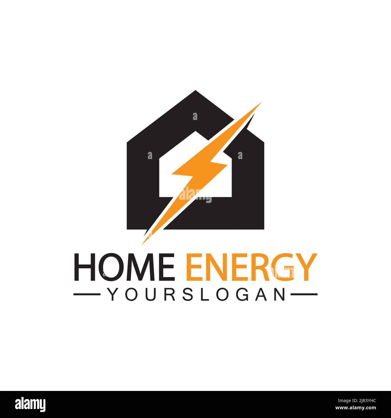 Home Power Energy Logo Vector Icon Symbol Design Illustration Stock ...
