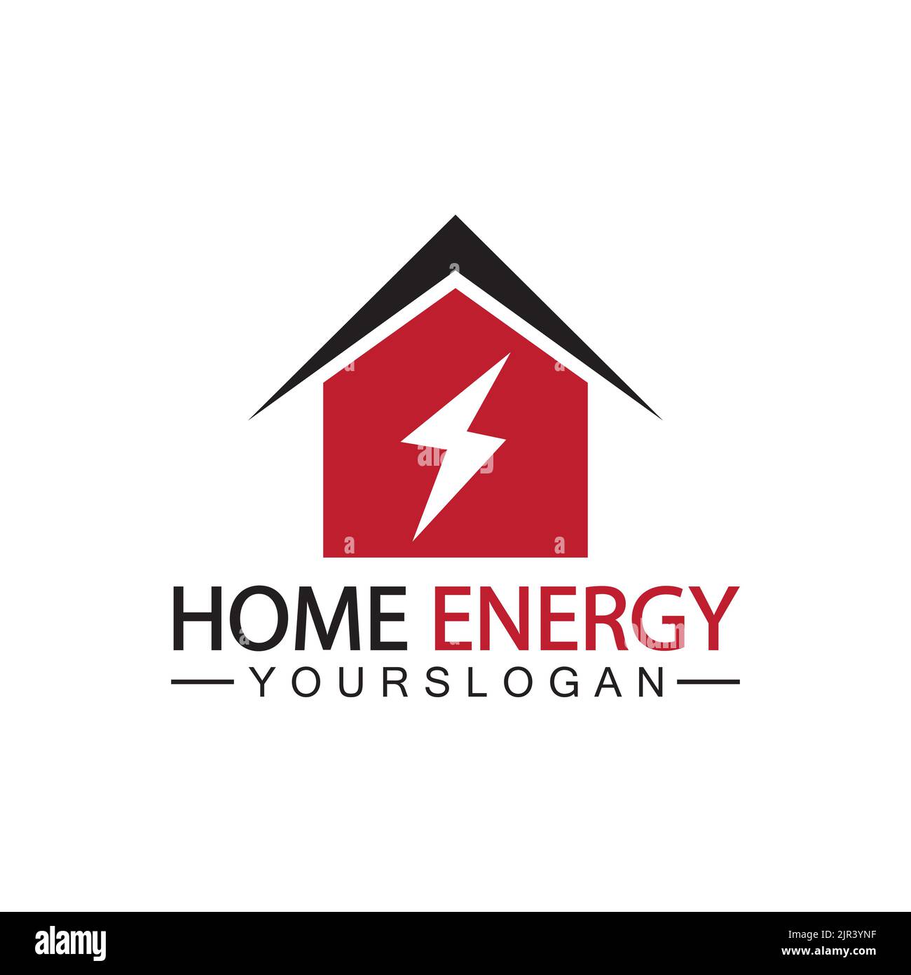 Home Power Energy Logo Vector Icon Symbol Design Illustration Stock ...