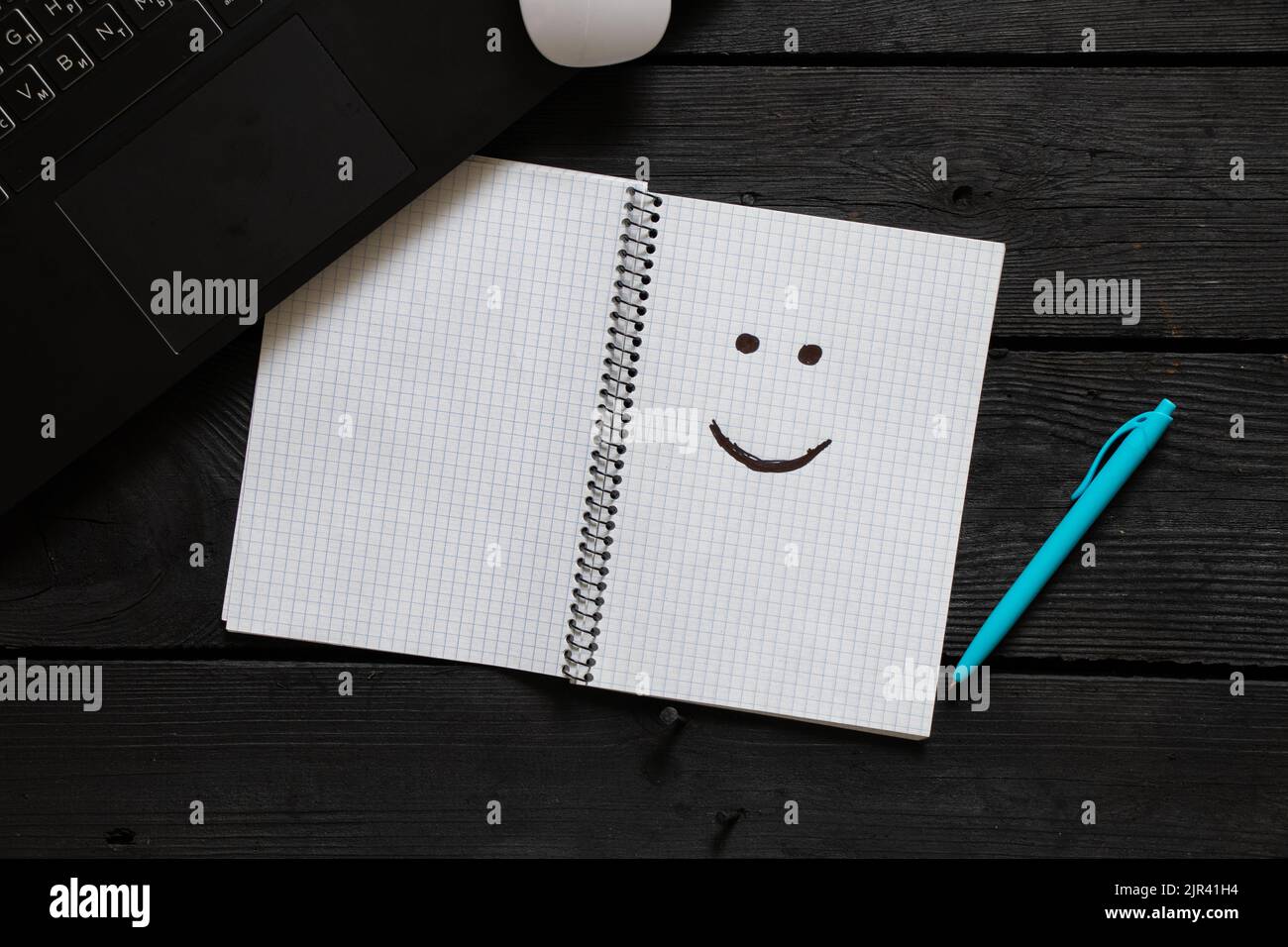 Good mood notebook hi-res stock photography and images - Alamy