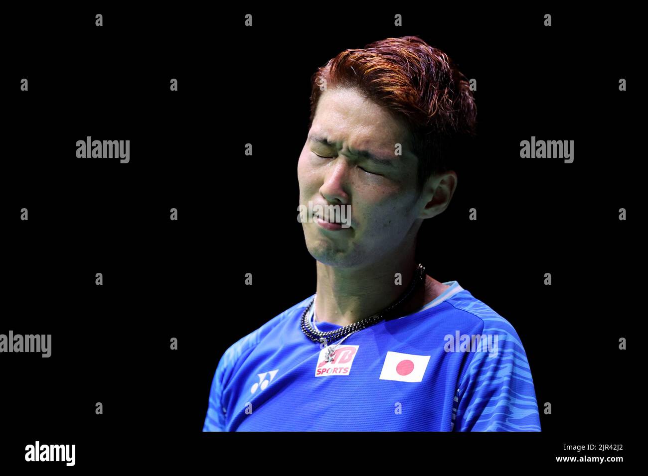 Tokyo, Japan. 22nd Aug, 2022. Kanta Tsuneyama (JPN) Badminton ...