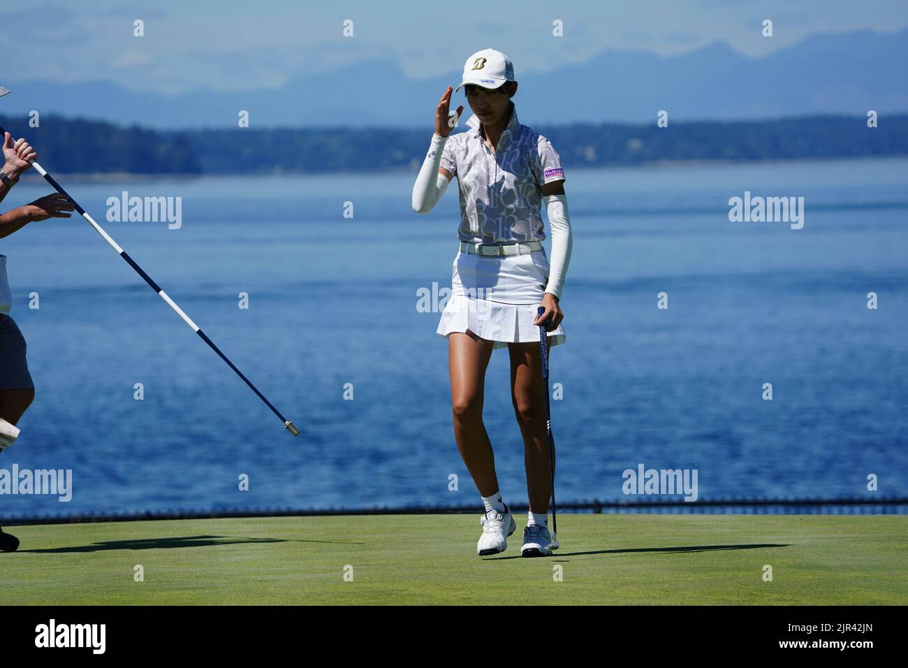 Japan's Saki Baba during final round of the U.S. Women's Amateur Golf ...
