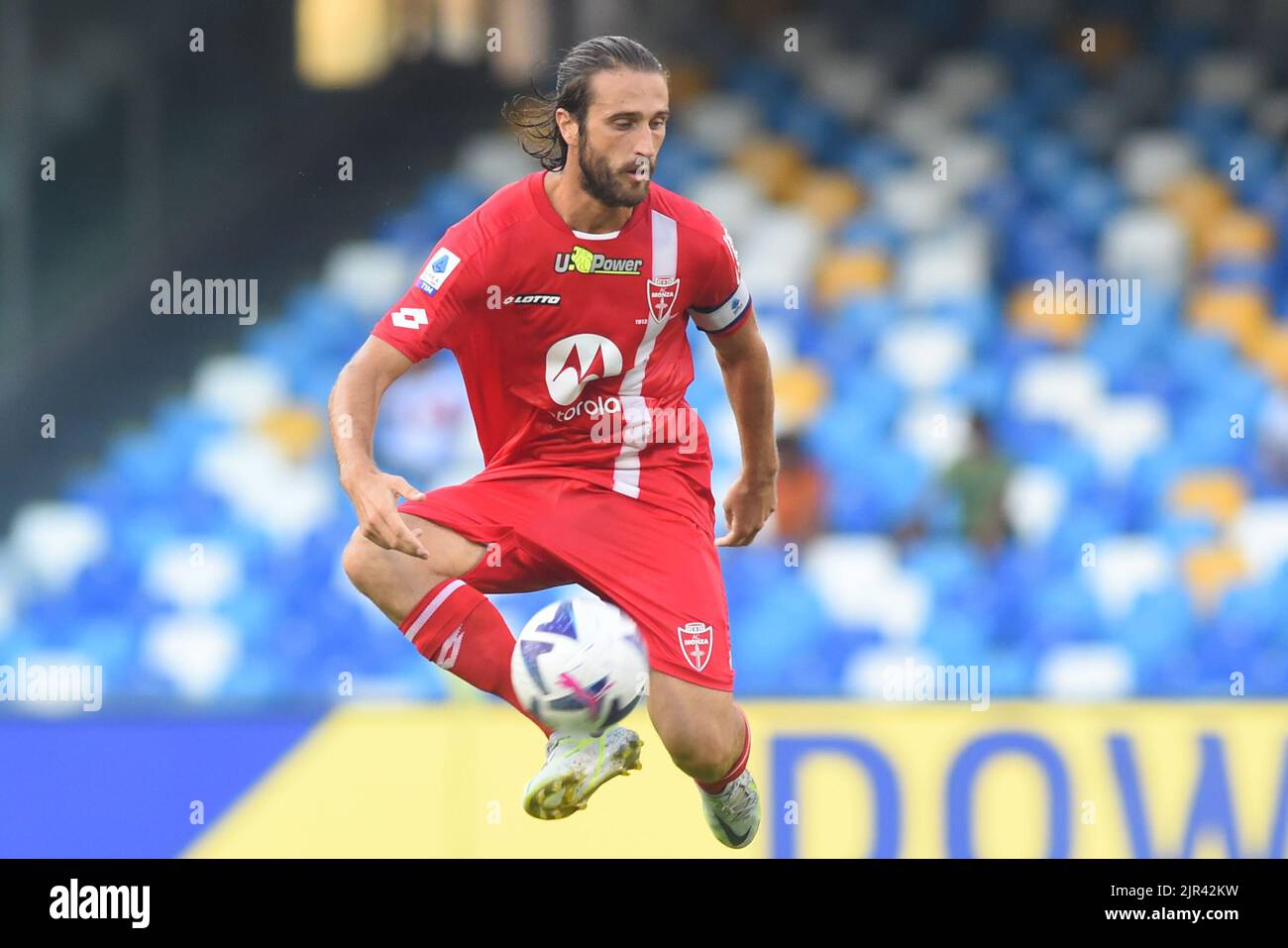 Andrea Barberis ( AC Monza) in action during the Serie A 2022/23 match ...