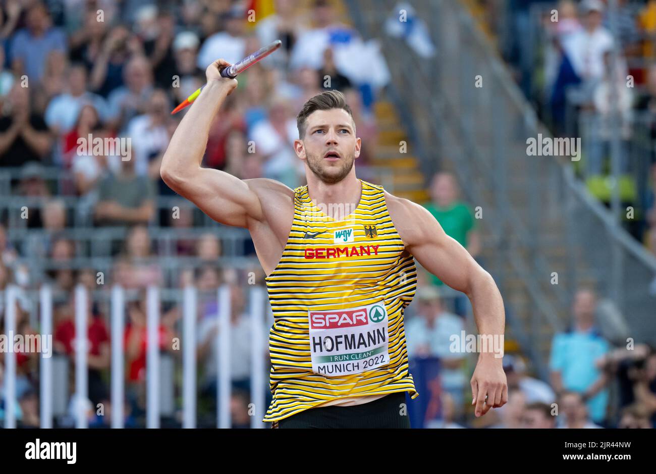 Munich, Germany. 21st Aug, 2022. Athletics: European Championships ...