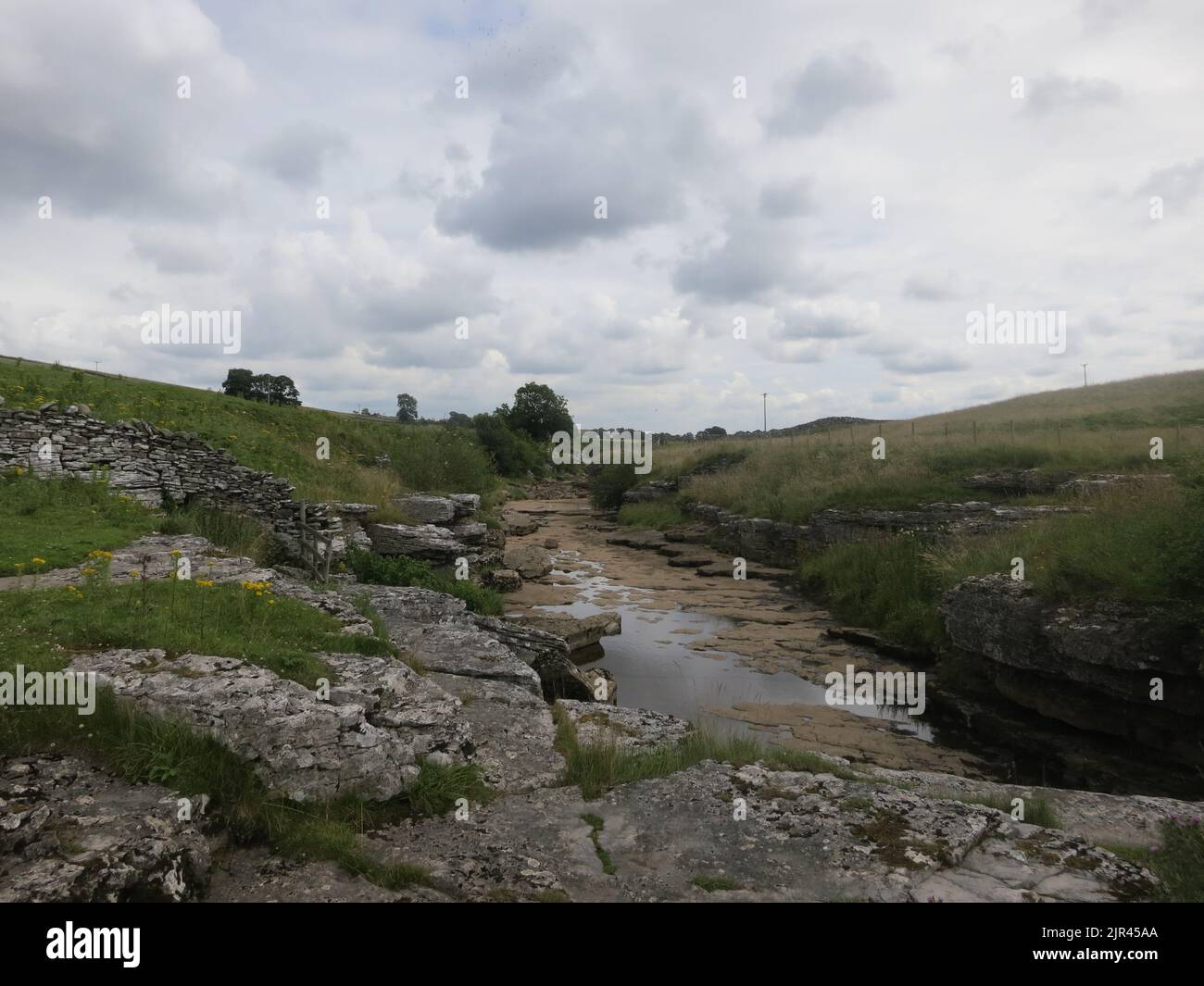 The Pennine Way National Trail Long-distance hiking trail. England. UK ...