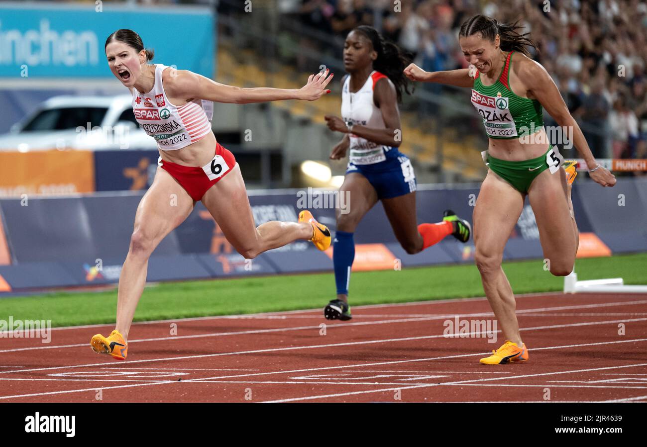 Munich, Germany. 21st Aug, 2022. Athletics: European Championships ...