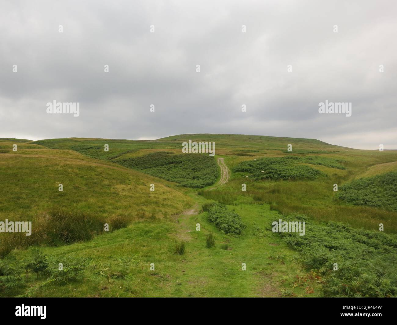 The Pennine Way National Trail Long-distance hiking trail. England. UK ...