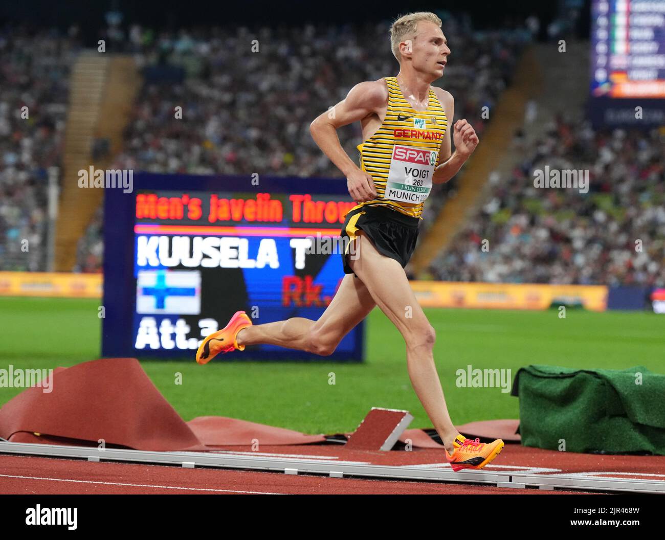 Munich, Germany. 21st Aug, 2022. Athletics: European Championships ...