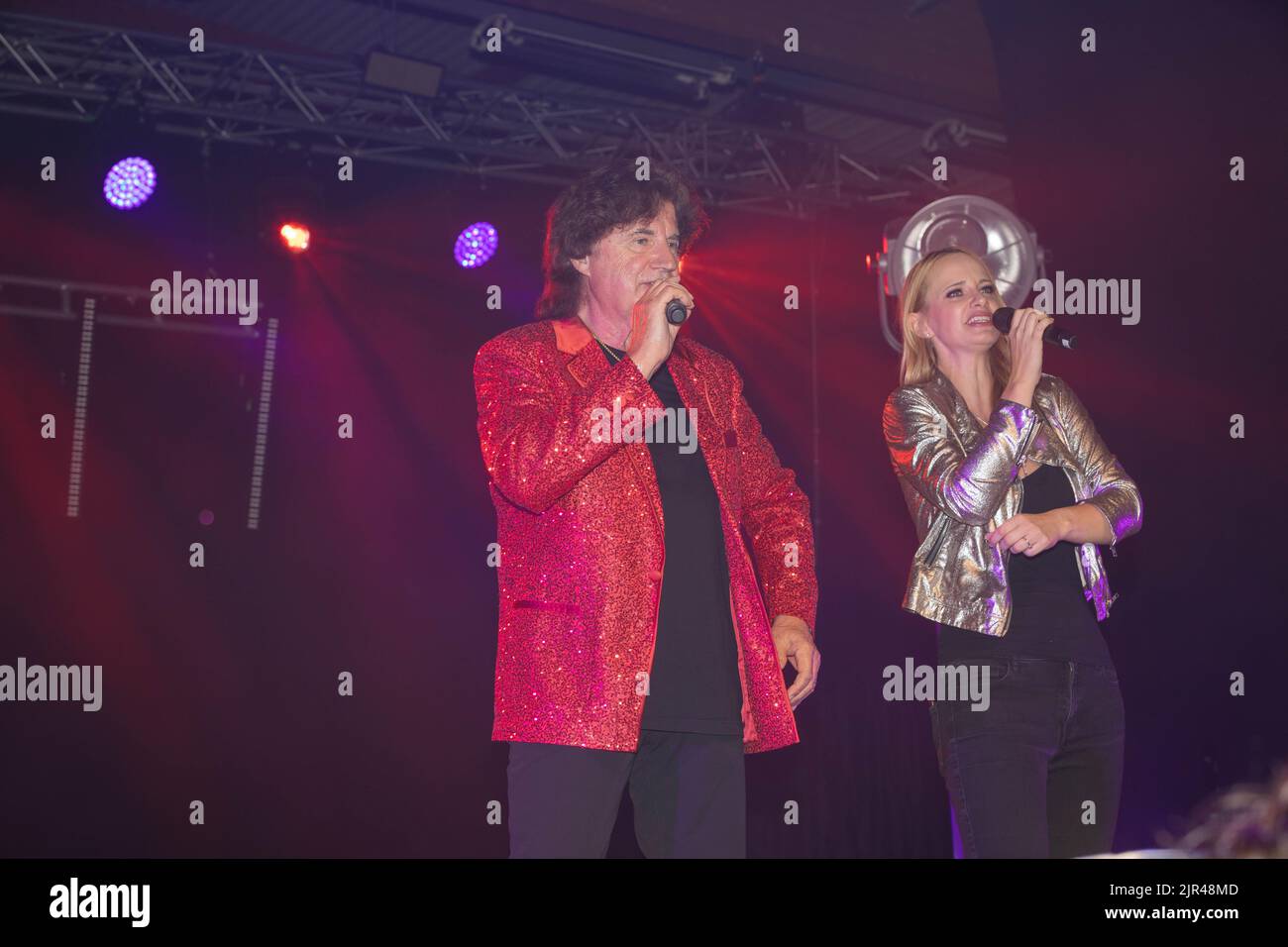 Olaf Malolepski aka Olaf der Flipper und Tochter Pia Malolepski aka Pia ...