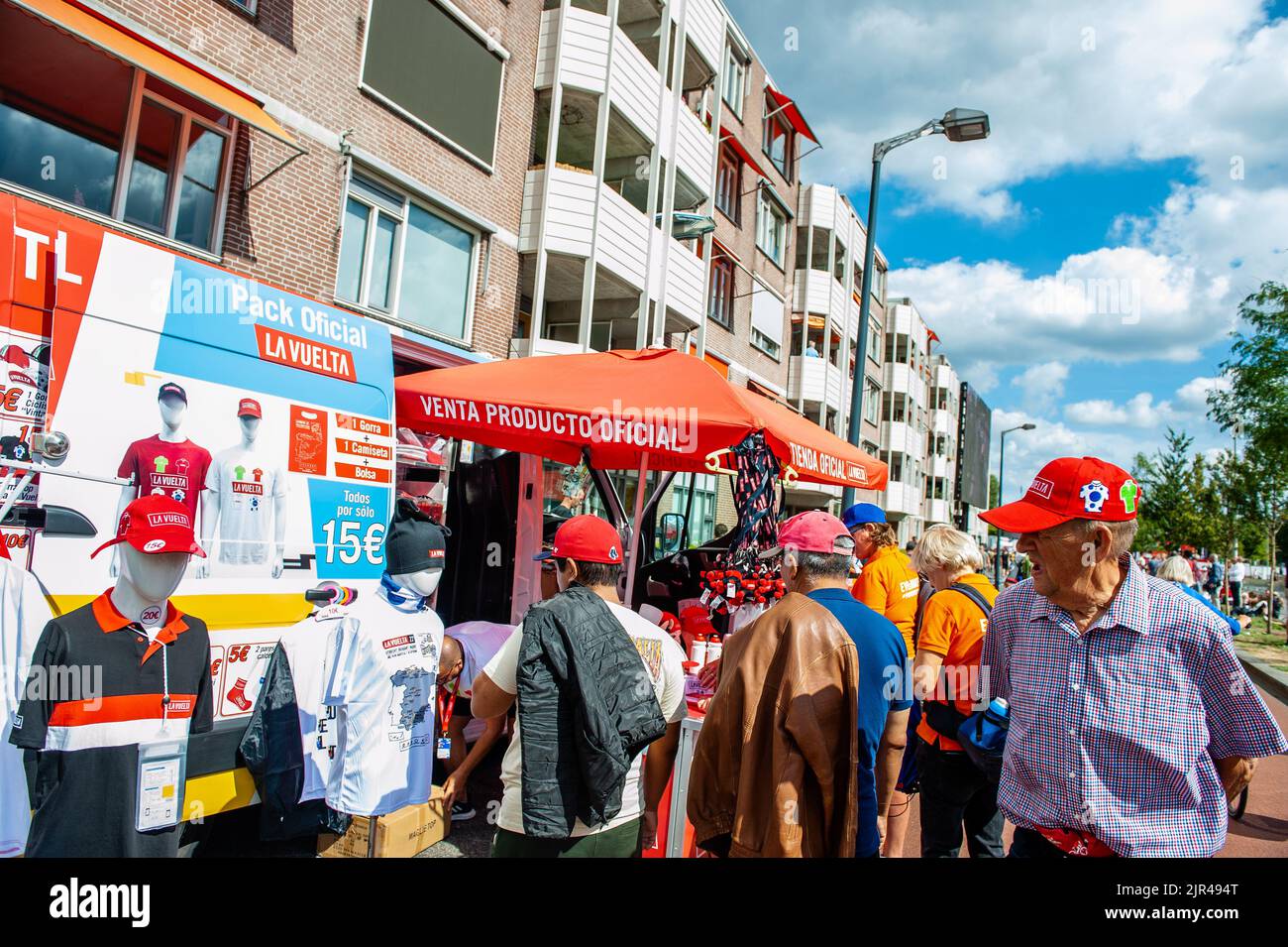 Breda, Netherlands, 21/08/2022, People are seen buying official ...