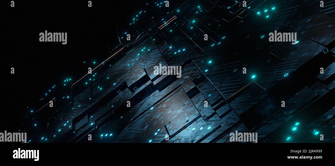 Block chain concept. Big data futuristic information technology, data ...