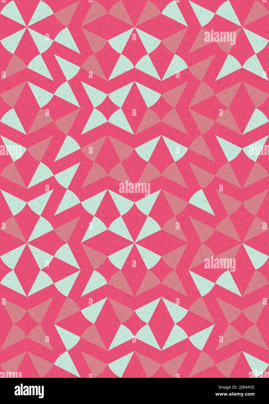 Abstract Geometrical generative computational art illustration Stock ...