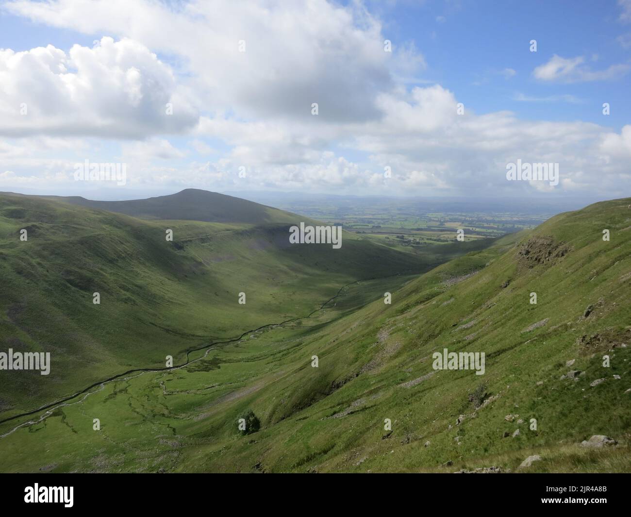 The Pennine Way National Trail Long-distance hiking trail. England. UK ...