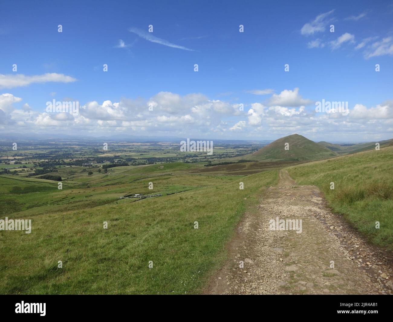 The Pennine Way National Trail Long-distance hiking trail. England. UK ...