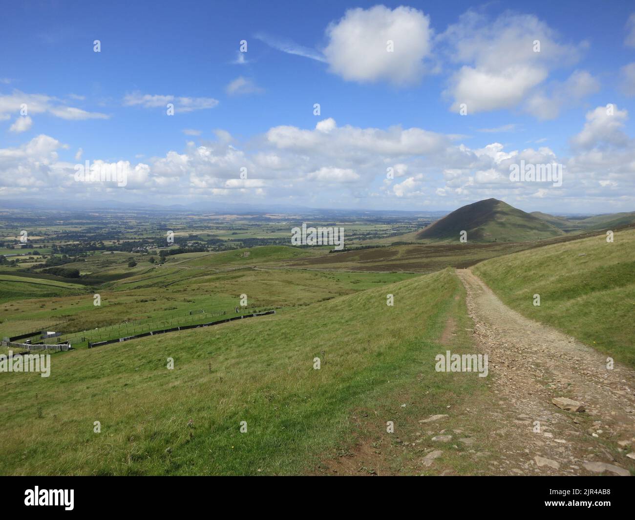 The Pennine Way National Trail Long-distance hiking trail. England. UK ...