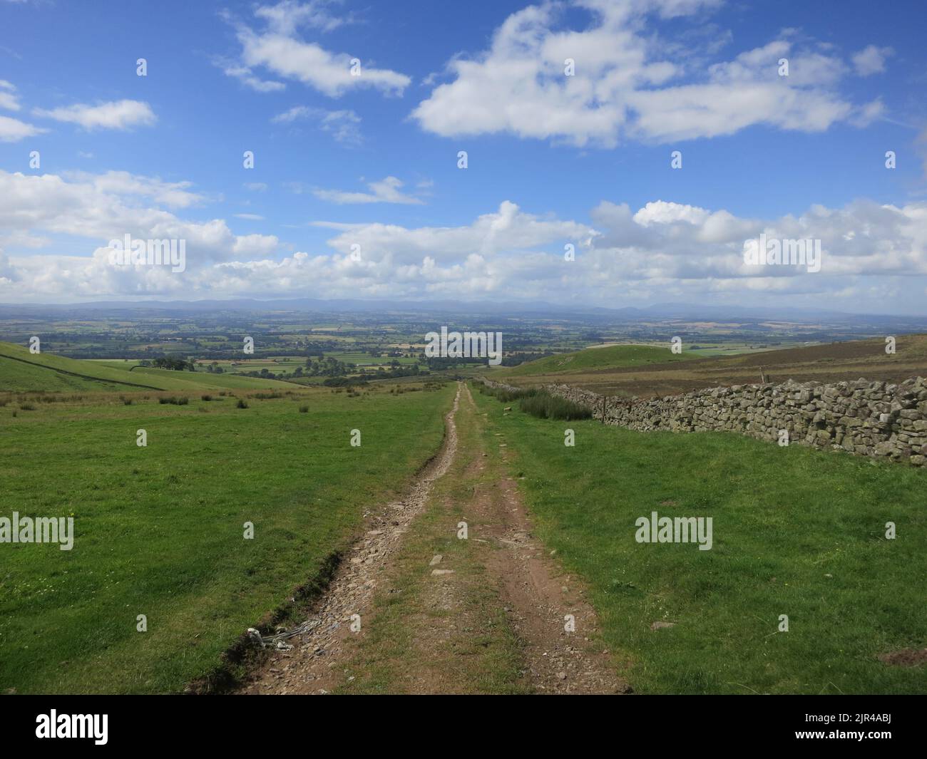 The Pennine Way National Trail Long-distance hiking trail. England. UK ...