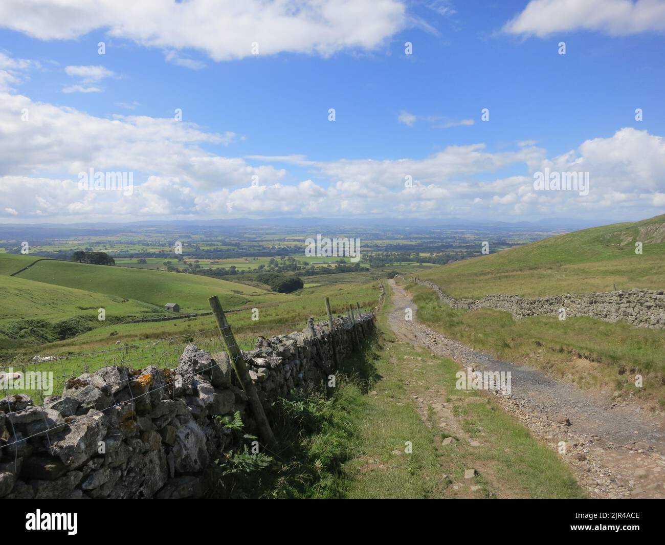 The Pennine Way National Trail Long-distance hiking trail. England. UK ...