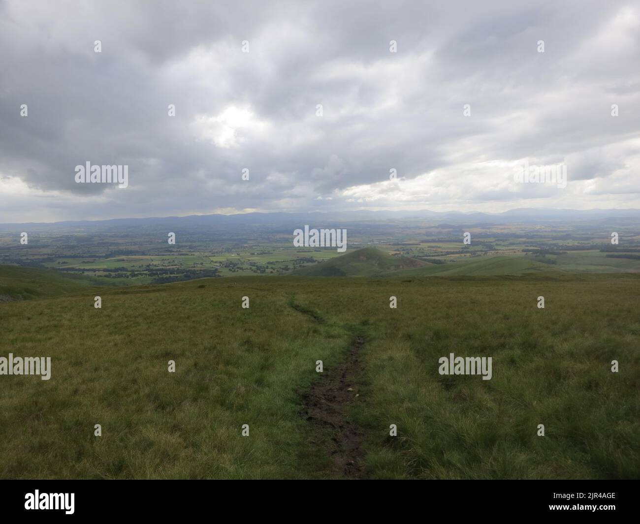 The Pennine Way National Trail Long-distance hiking trail. England. UK ...