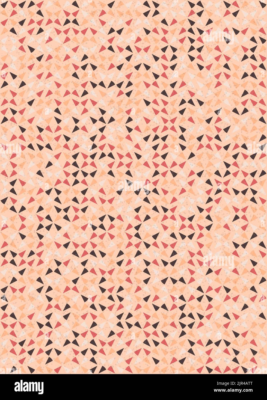 Abstract Geometrical generative computational art illustration Stock ...