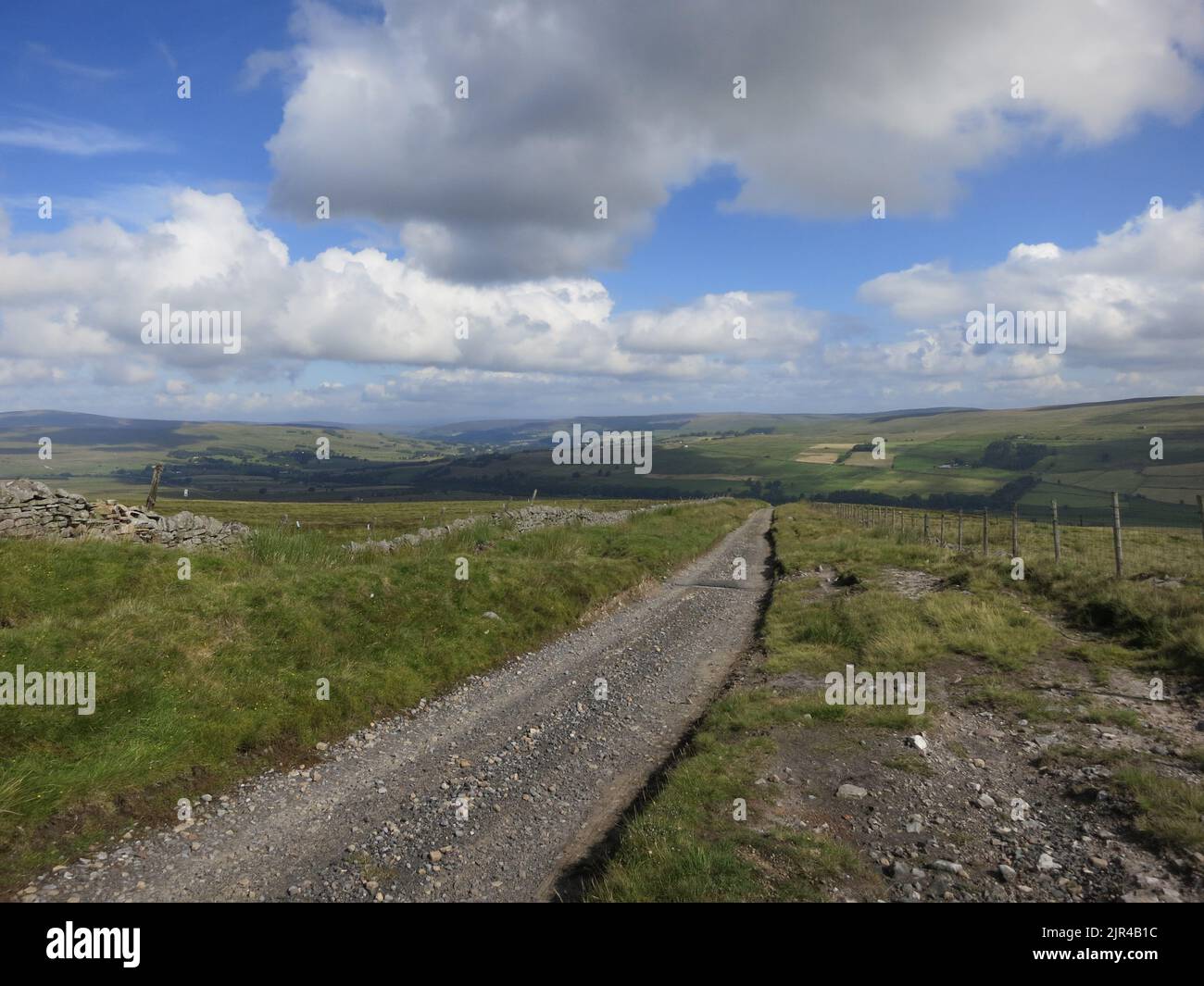 The Pennine Way National Trail Long-distance hiking trail. England. UK ...