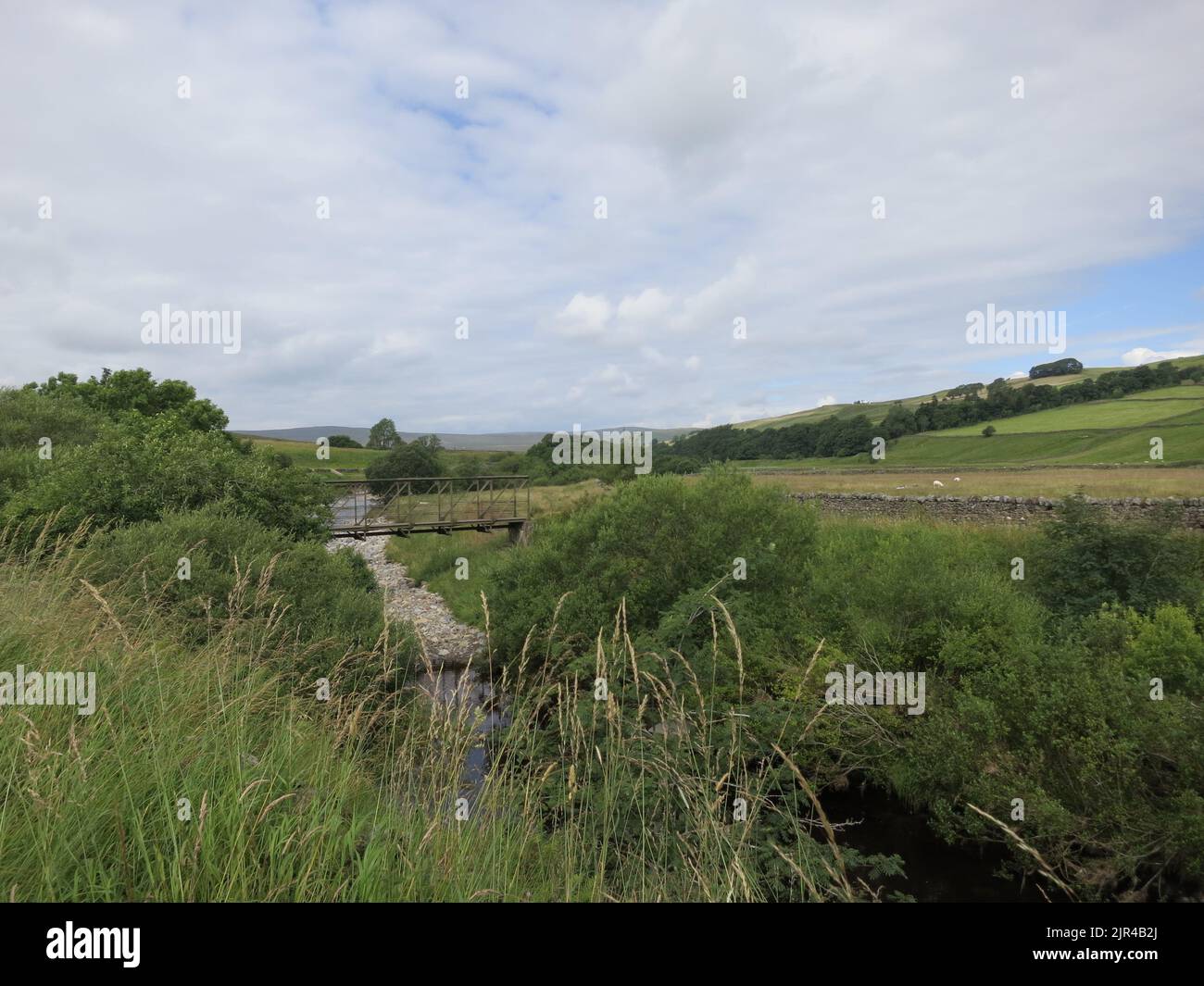 The Pennine Way National Trail Long-distance hiking trail. England. UK ...