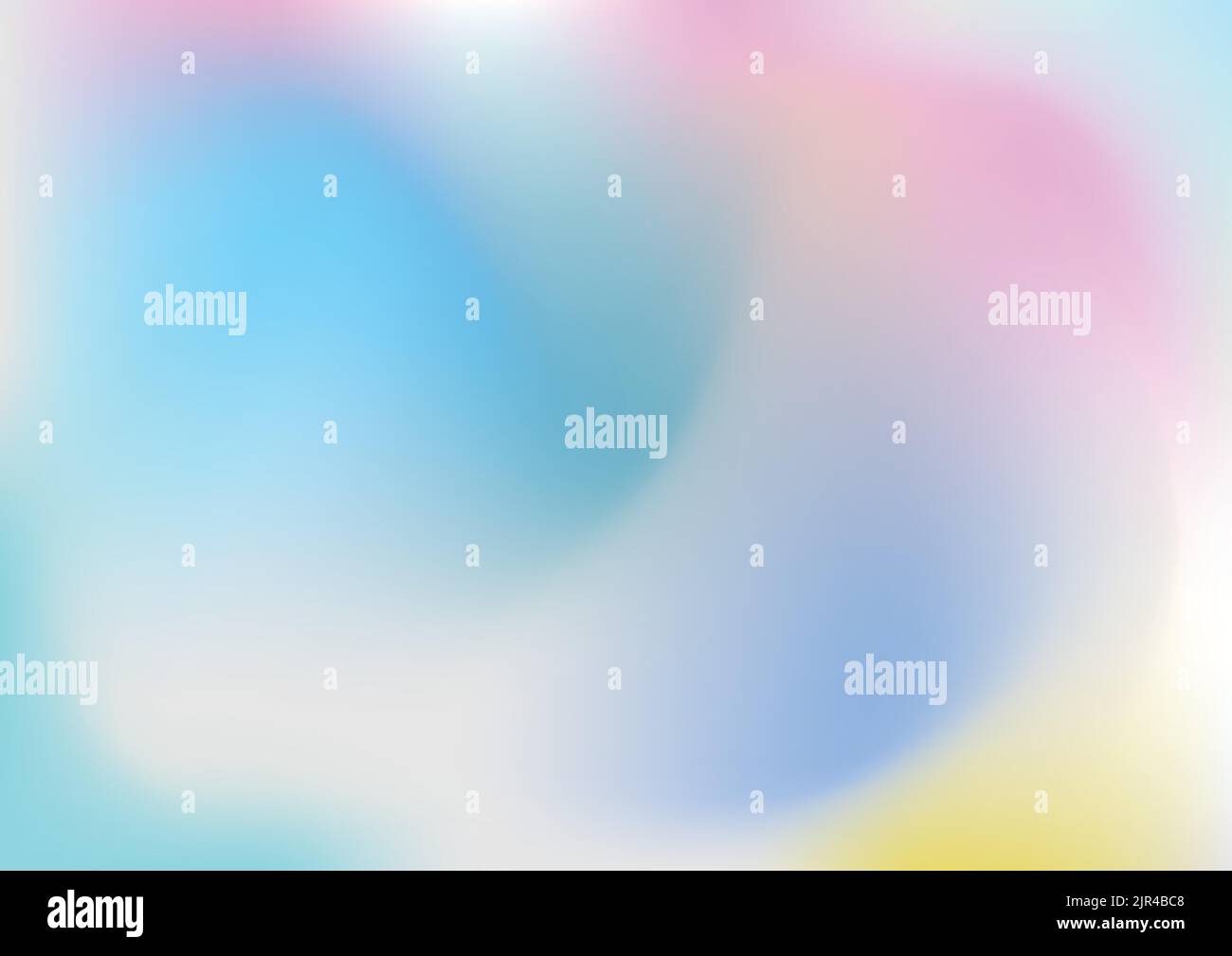 Abstract colorful soft wavy gradient pastel background. Bright retro ...