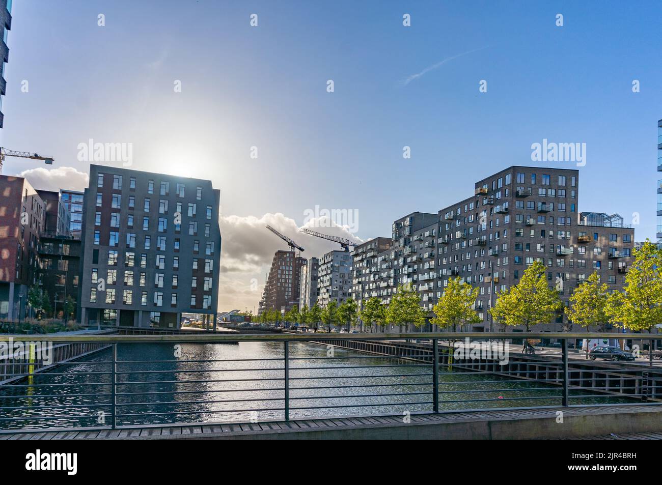 New buildings in Aarhus Docklands made in 2021 Stock Photo - Alamy