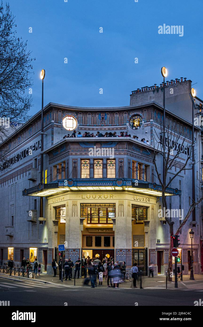 France. Paris (75) (10th district). Cinema the Luxor-Cinema Palace ...