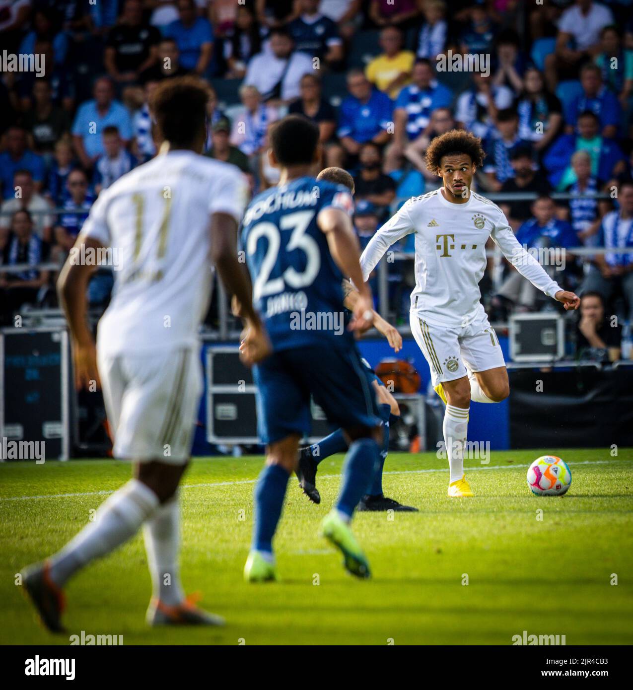 Leroy Sane (Muenchen) VfL Bochum - FC Bayern München 21.08.2022 ...