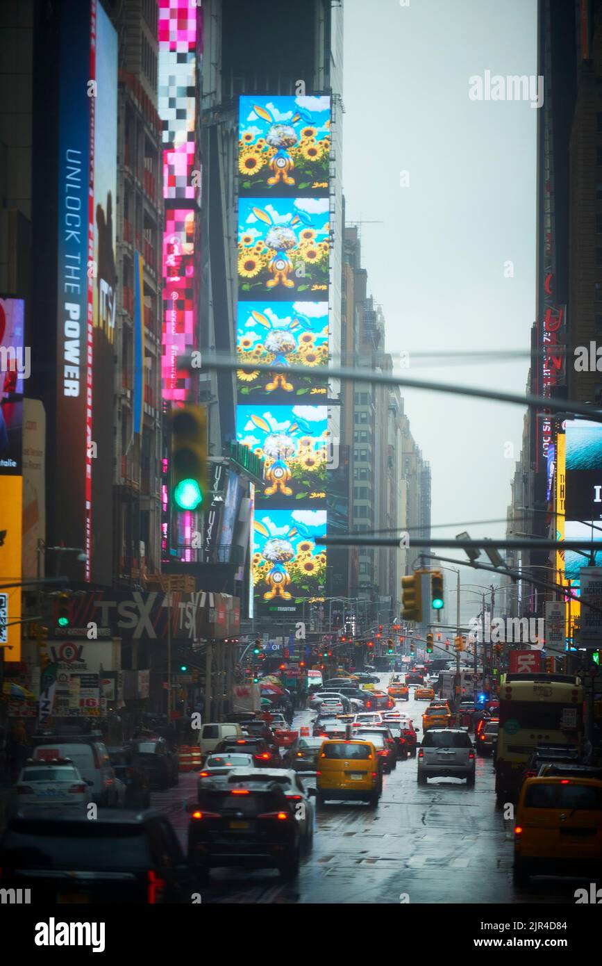 Colours of New York City Streets Stock Photo - Alamy