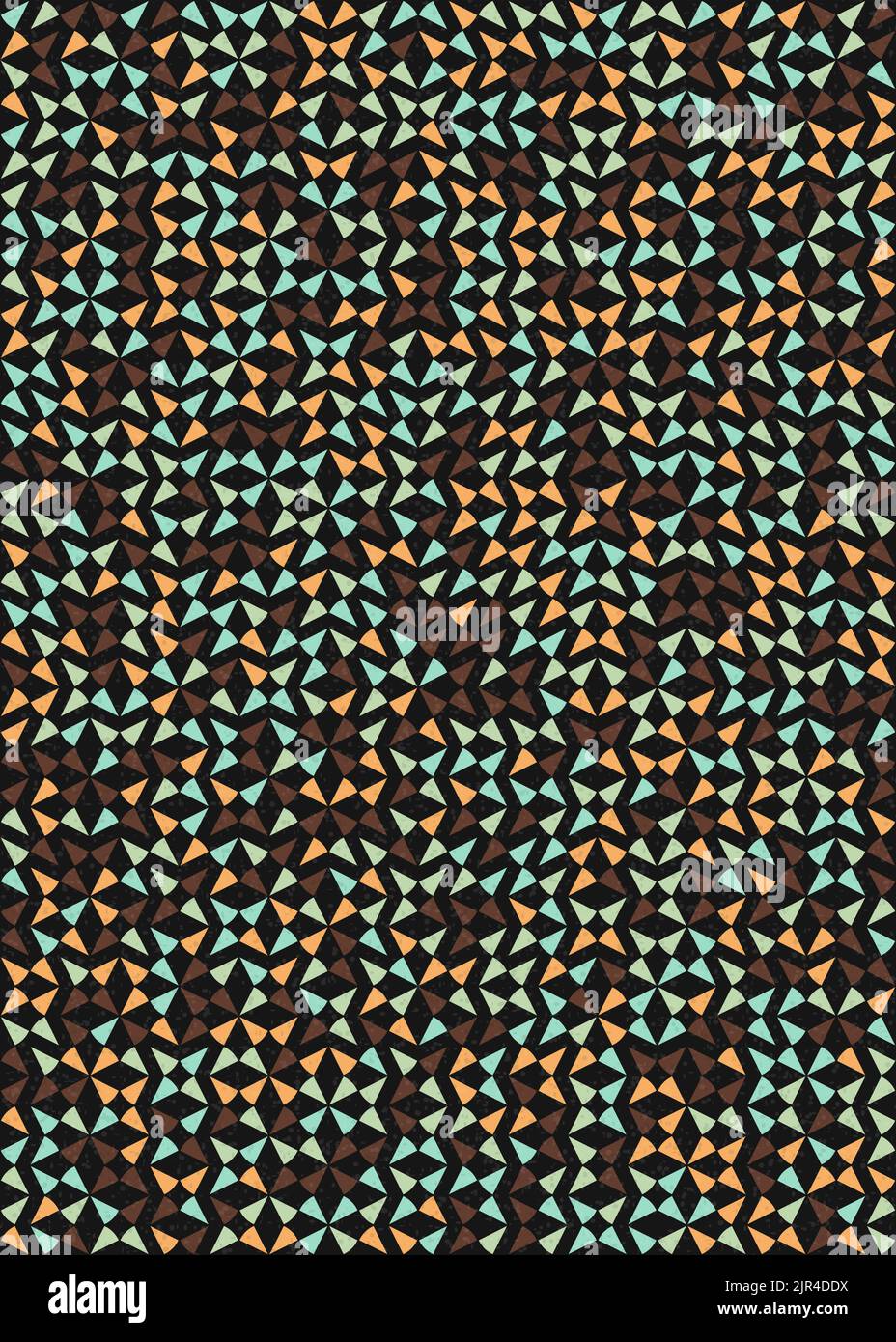 Abstract Geometrical generative computational art illustration Stock ...