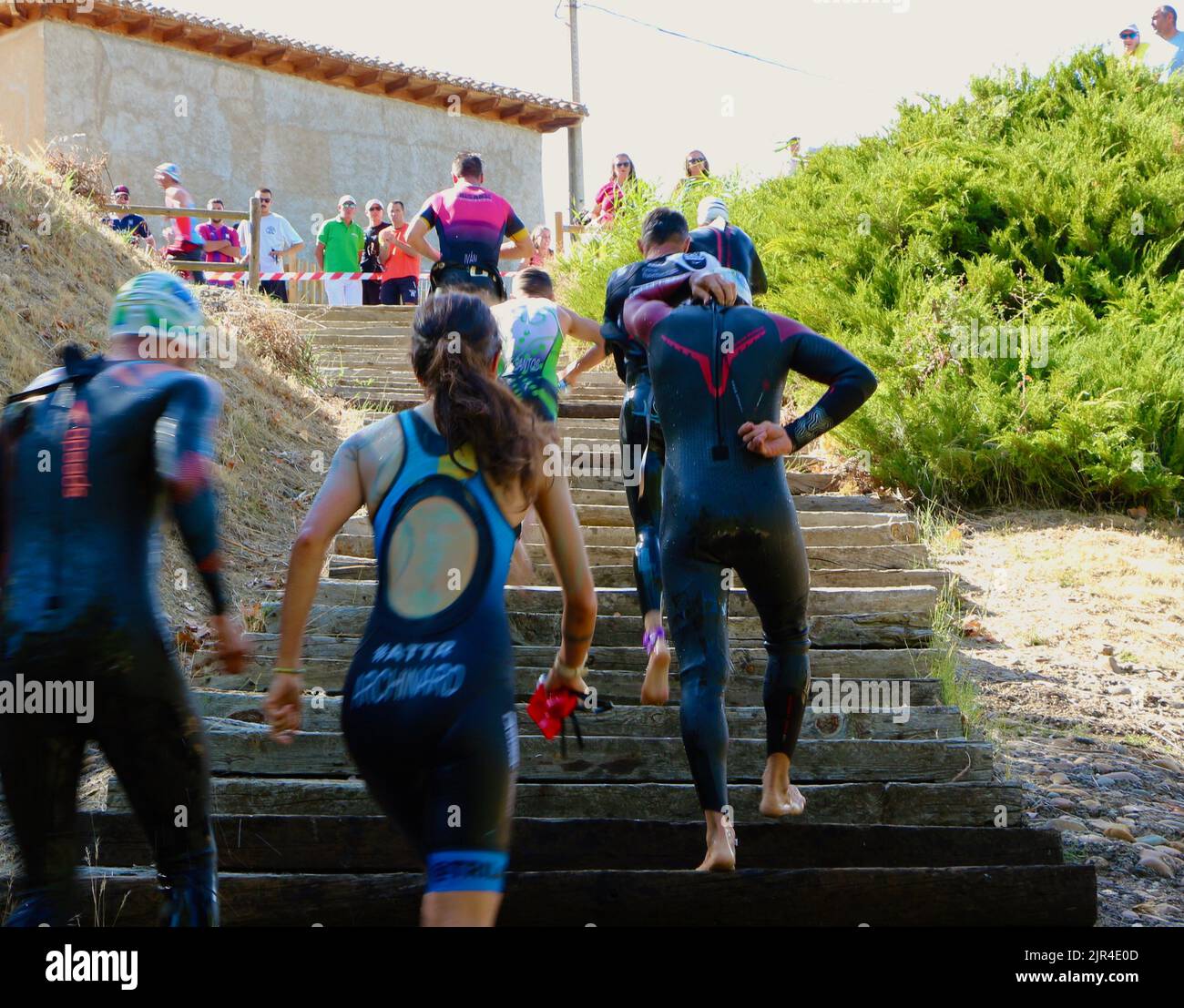 Cycling up steps hi-res stock photography and images - Alamy