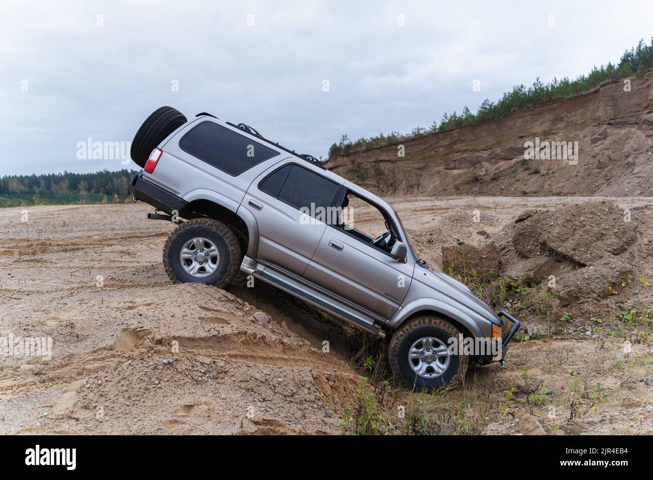 Off roading accident hi-res stock photography and images - Alamy