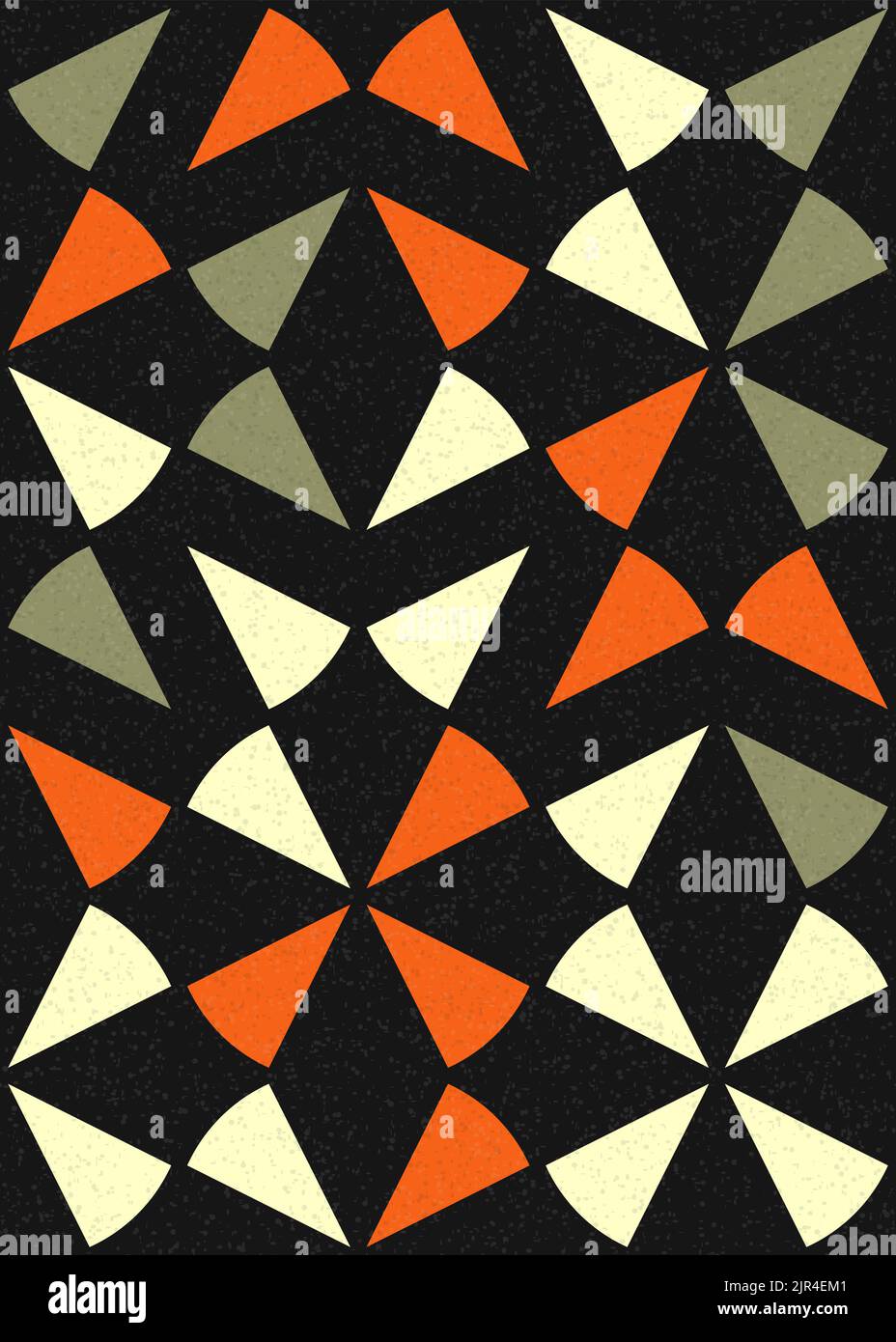 Abstract Geometrical generative computational art illustration Stock ...