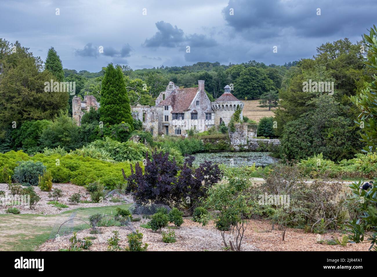 Scotney Castle Kent Stock Photo - Alamy
