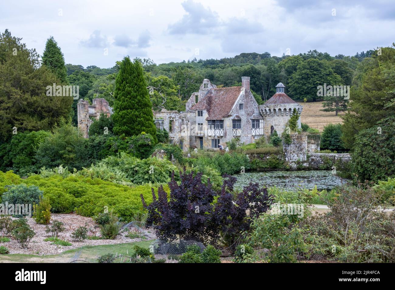 Scotney Castle Kent Stock Photo - Alamy